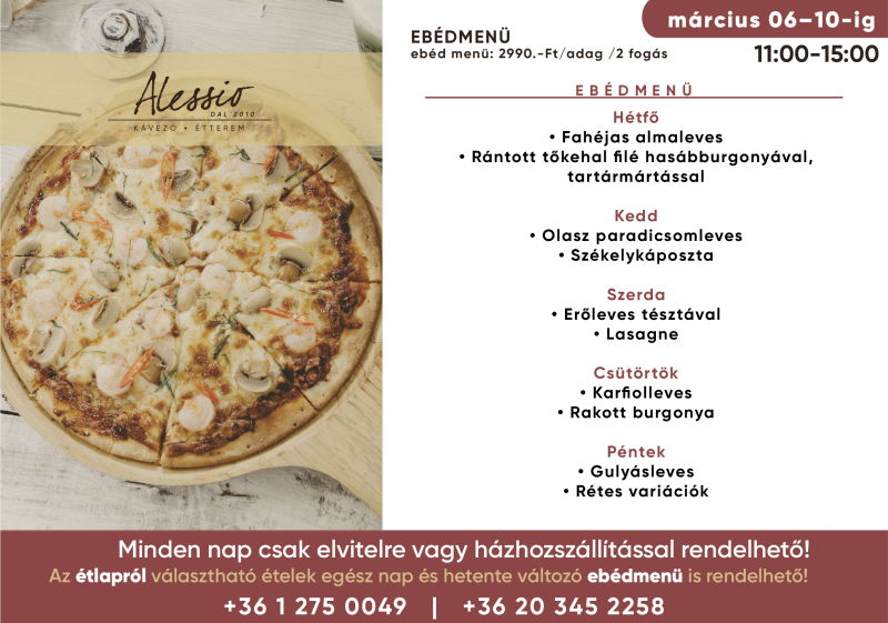 Cafe Alessio - Olasz étterem és kávézó