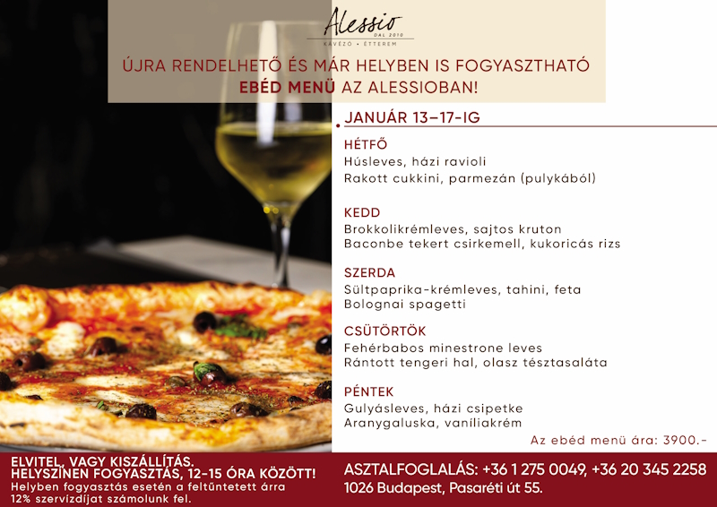 Cafe Alessio - Olasz étterem és kávézó