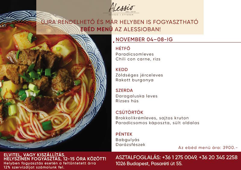 Cafe Alessio - Olasz étterem és kávézó